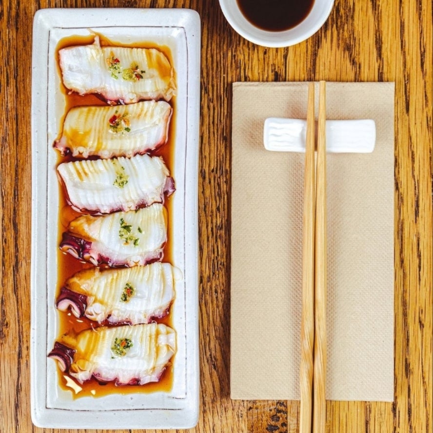 Octopus Ponzu 6pc | SENSEI SUSHI SYDNEY PTY LTD